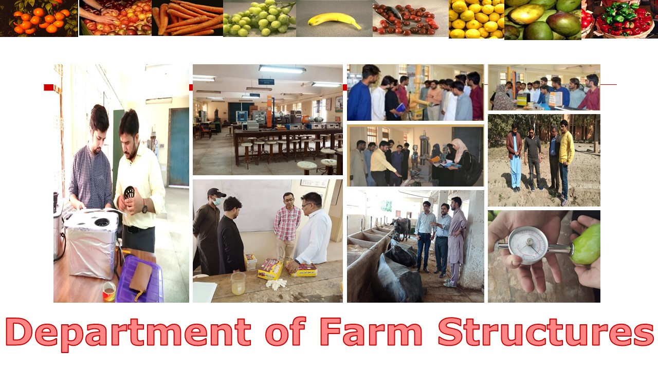 Department of Farm Structures | Sindh Agriculture University, Tandojam